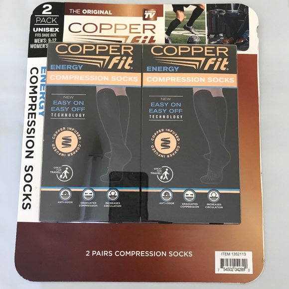 Copper Fit | Accessories | Copper Fit Unisex Compression Sock Choose ...
